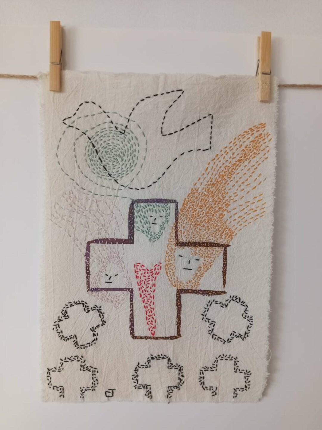 Feeling - Contemporary Stitching - Etsy