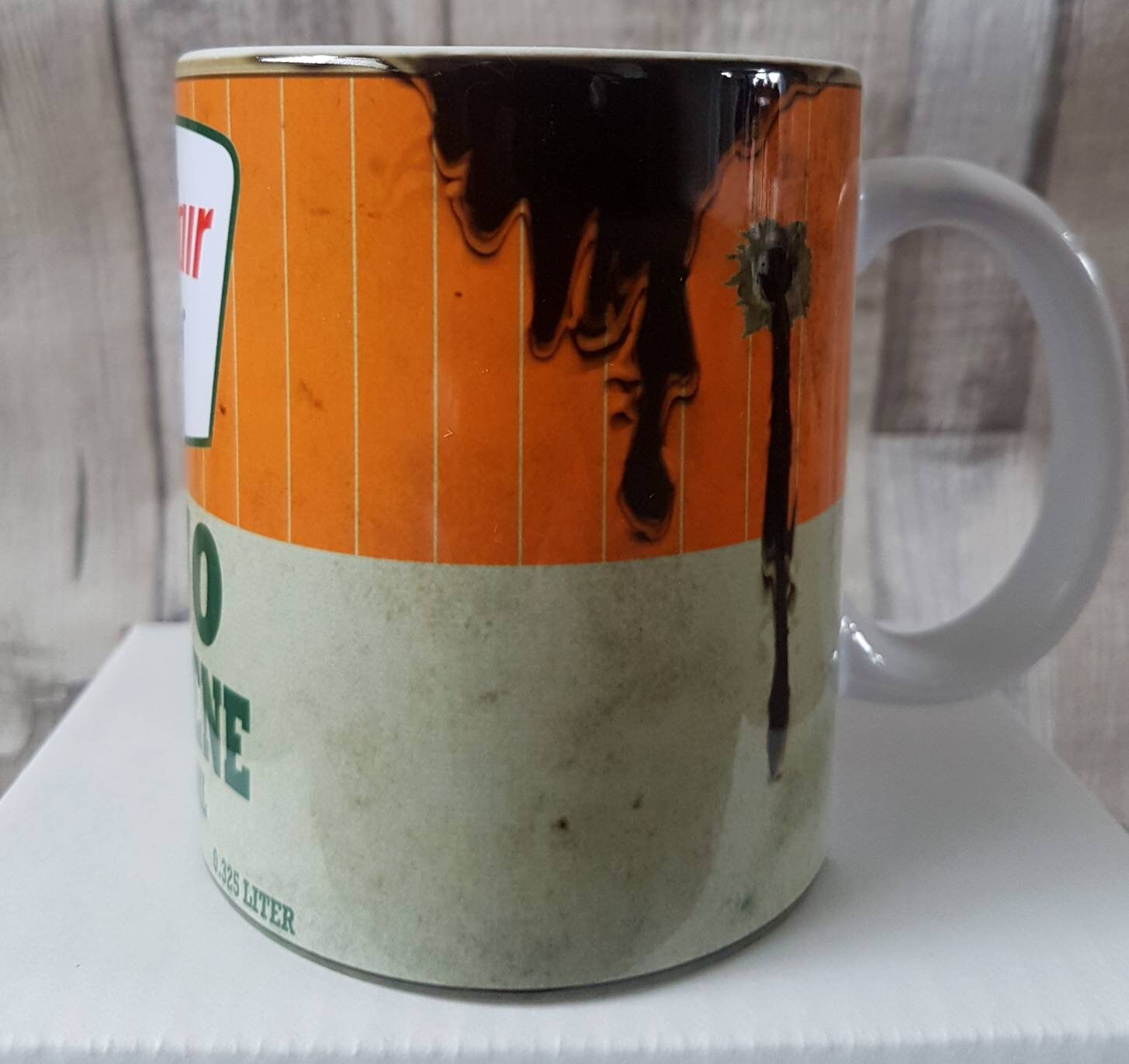 Sinclair Dino Dinolene Retro/vintage Distressed Oil Can Mug - Etsy