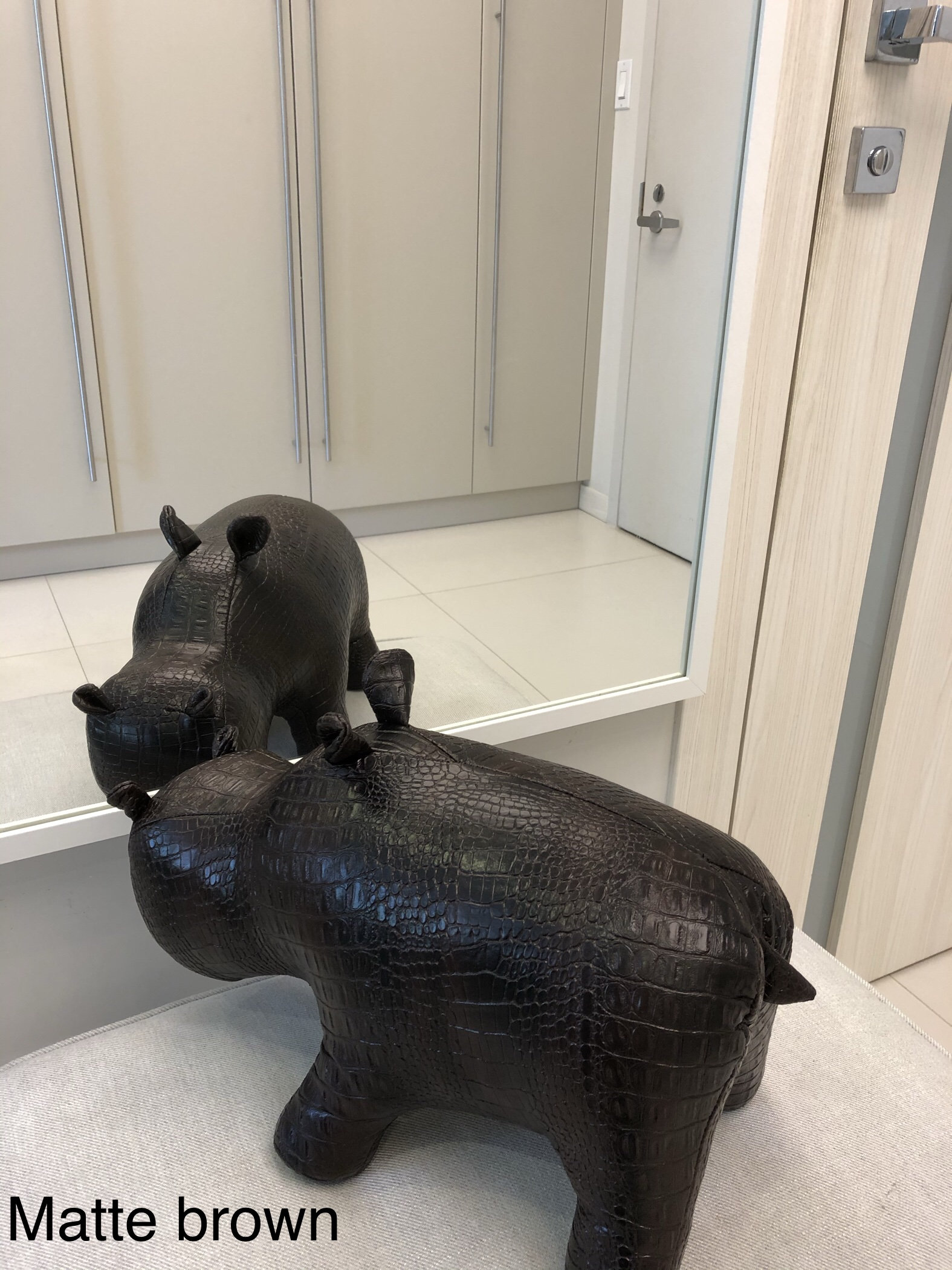 Hippo Designer Toy Unique Gift and Living/dining Room/office Decor Idea ...