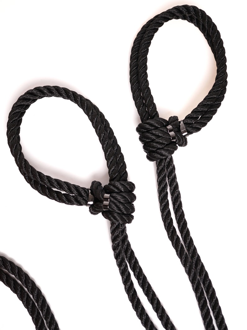 SELF TIE Cuff Set Rope Bondage Shibari Restraint BDSM Play in - Etsy UK