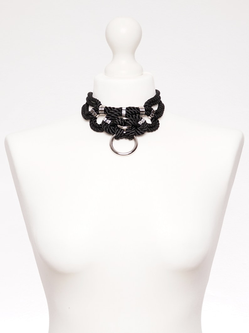 MEGAMI Shibari Rope Bondage Choker With Detachable Self-tie - Etsy