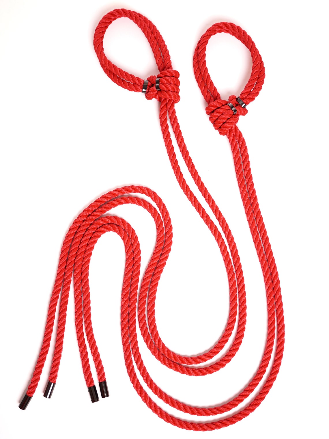 SELF TIE Cuff Set Rope Bondage Shibari Restraint BDSM Play in - Etsy