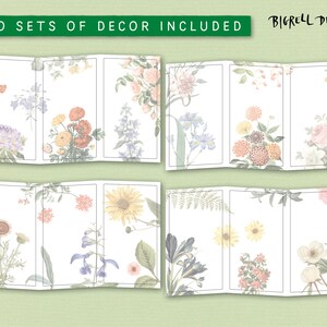 Note Paper. Editable Printable Fold Out Notes, to Do, Grid, Tracker ...