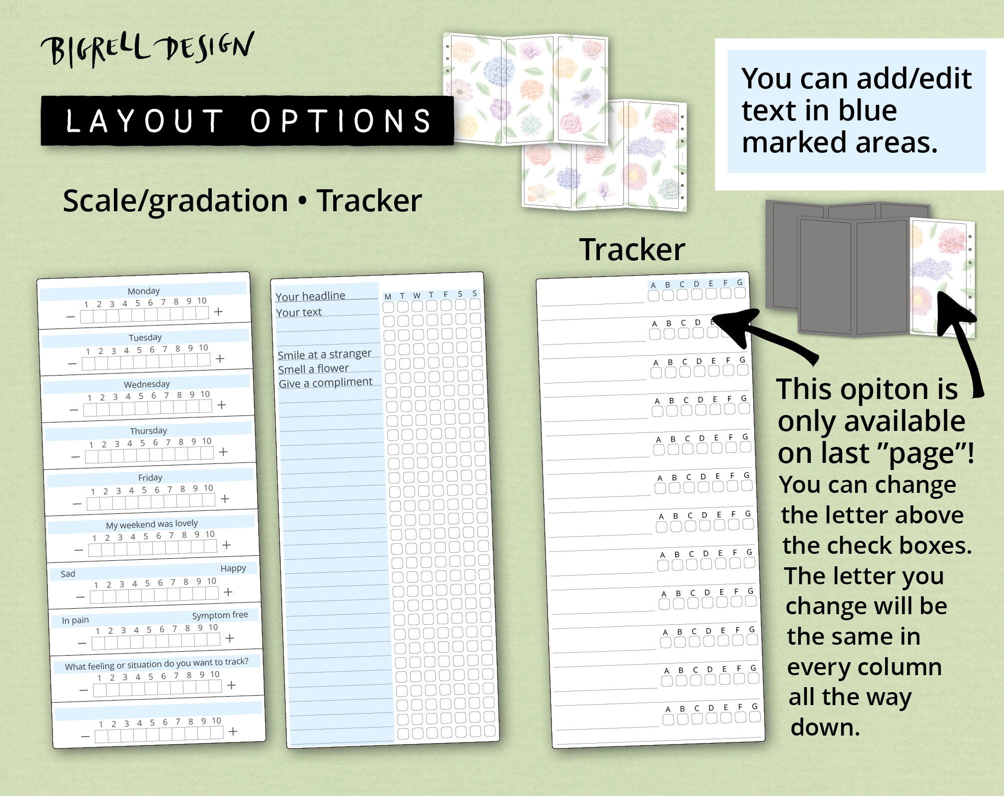 Editable Printable Note Paper. Lines, to Do, Dot Grid, Grid, Tracker ...