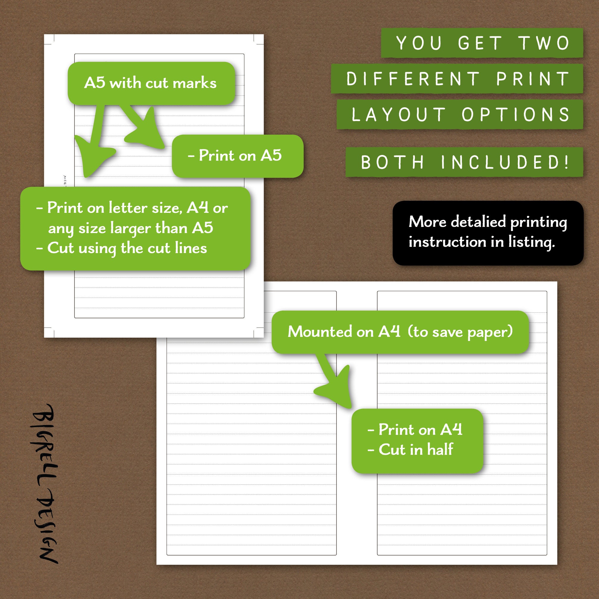 Opmerkingen. Bewerkbaar, bedrukbaar briefpapier en inlegvel voor het ...