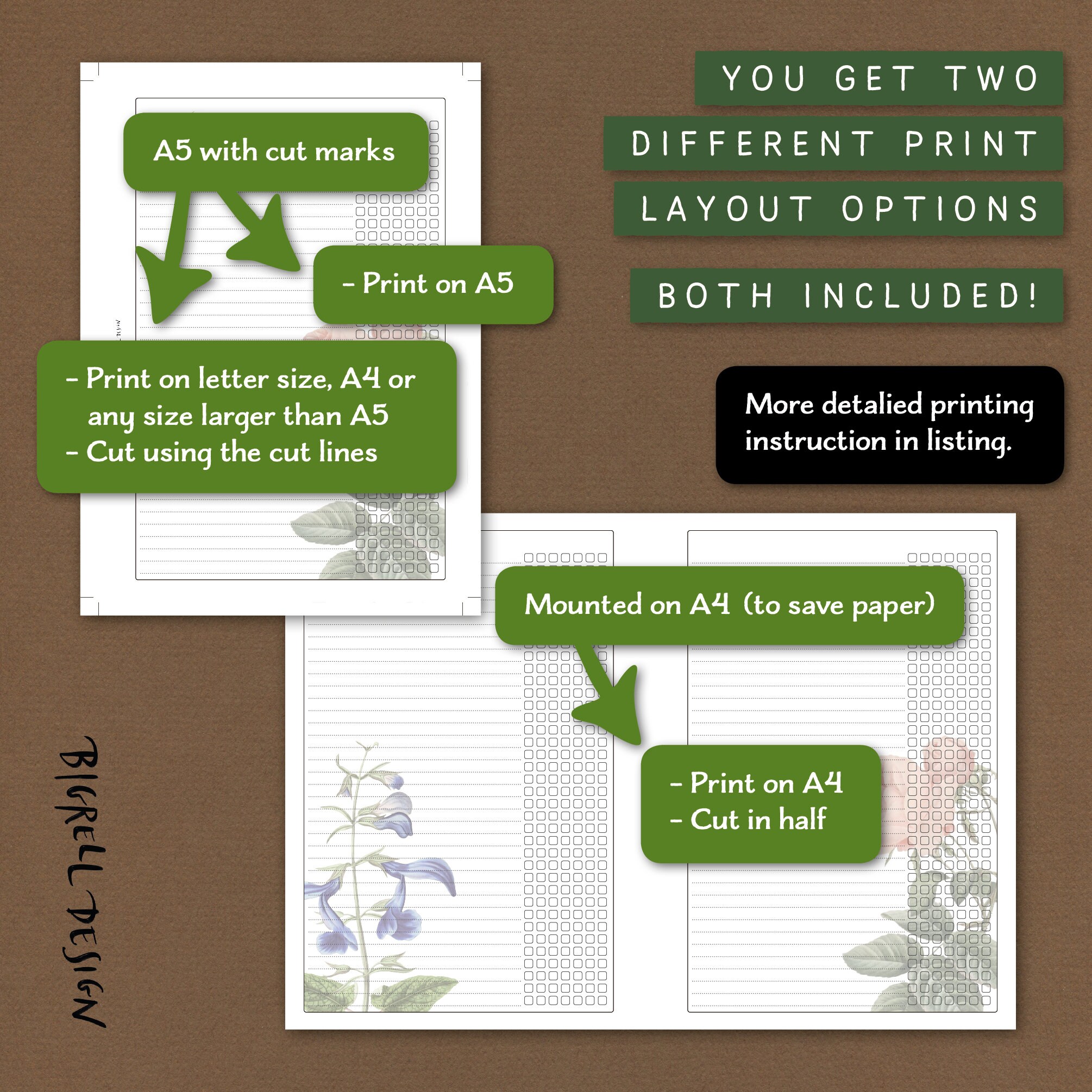 Weekly Tracker. Editable Printable Notepaper and List Making - Etsy
