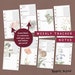 Weekly Tracker and Notes. Editable Printable List Making, Tracking and ...