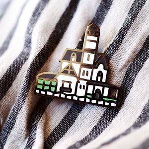 Practical Magic Victorian House Pin | Etsy