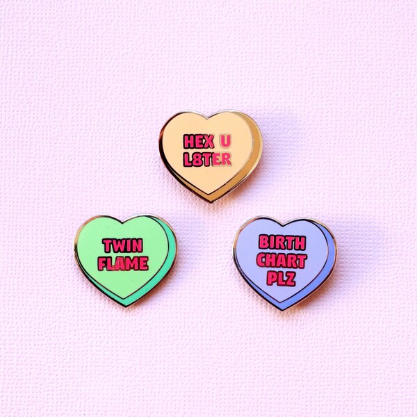 Candy Enamel Pin - Etsy
