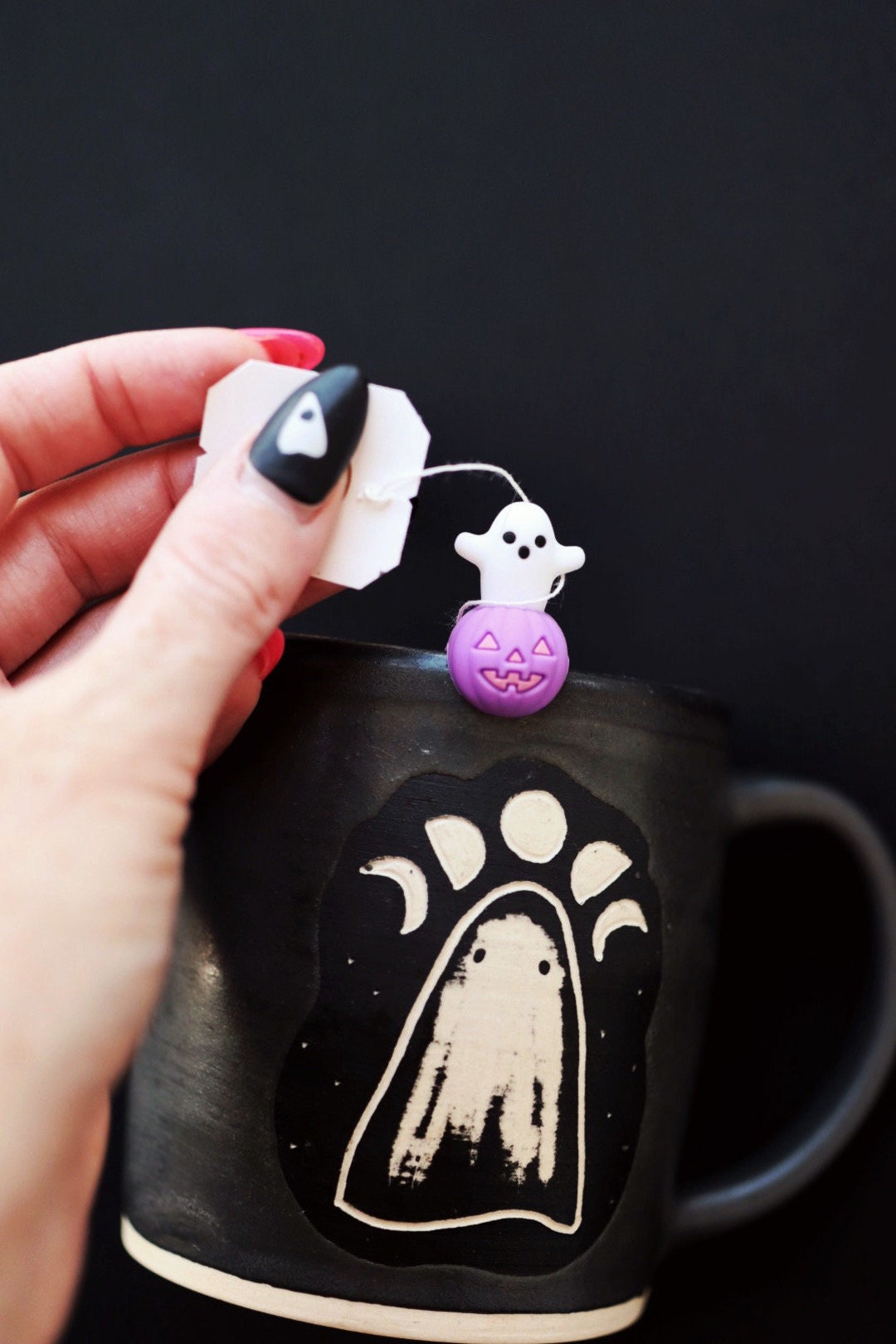 Ghost Tea Bag Holder - Etsy
