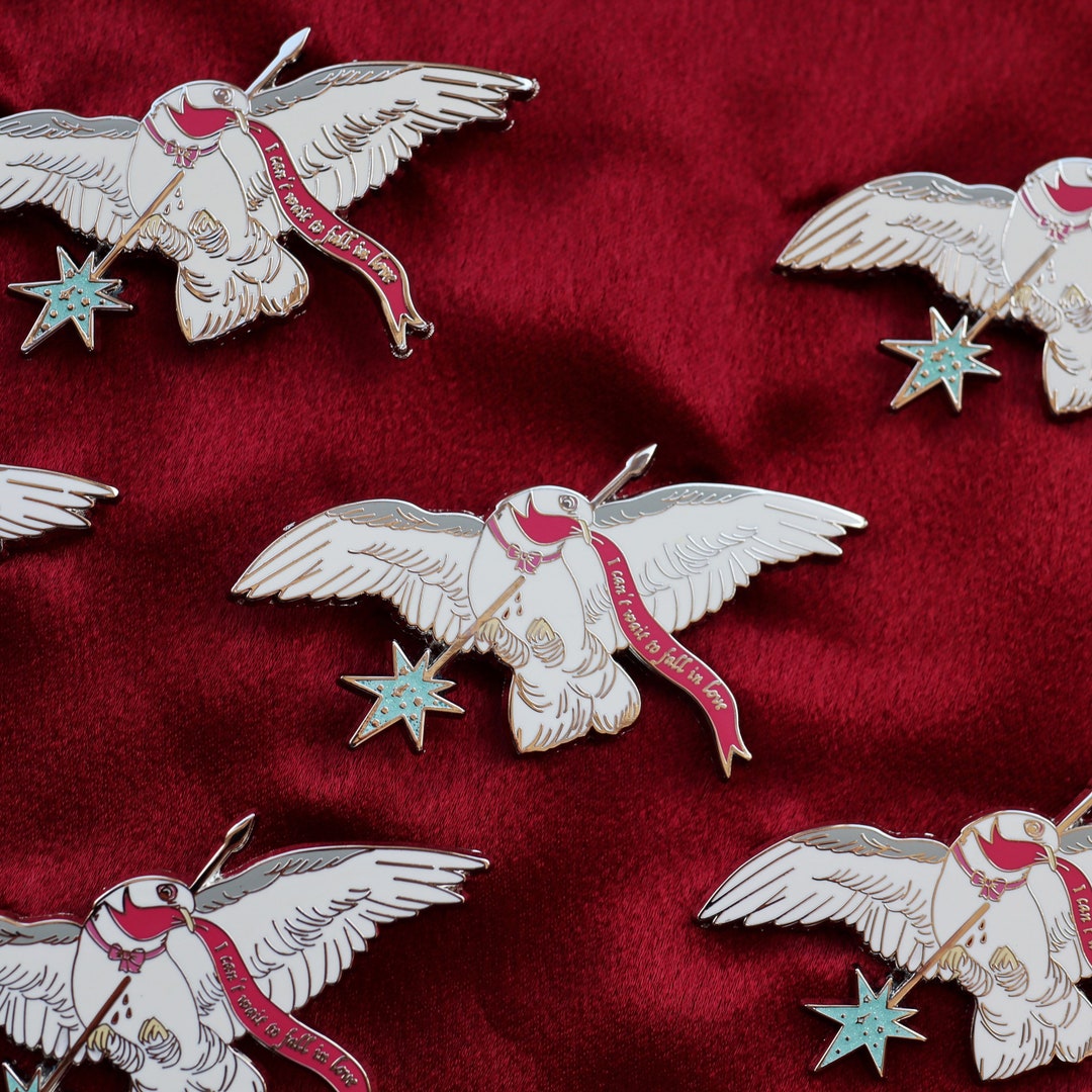 Practical Magic Dove Pin - Etsy