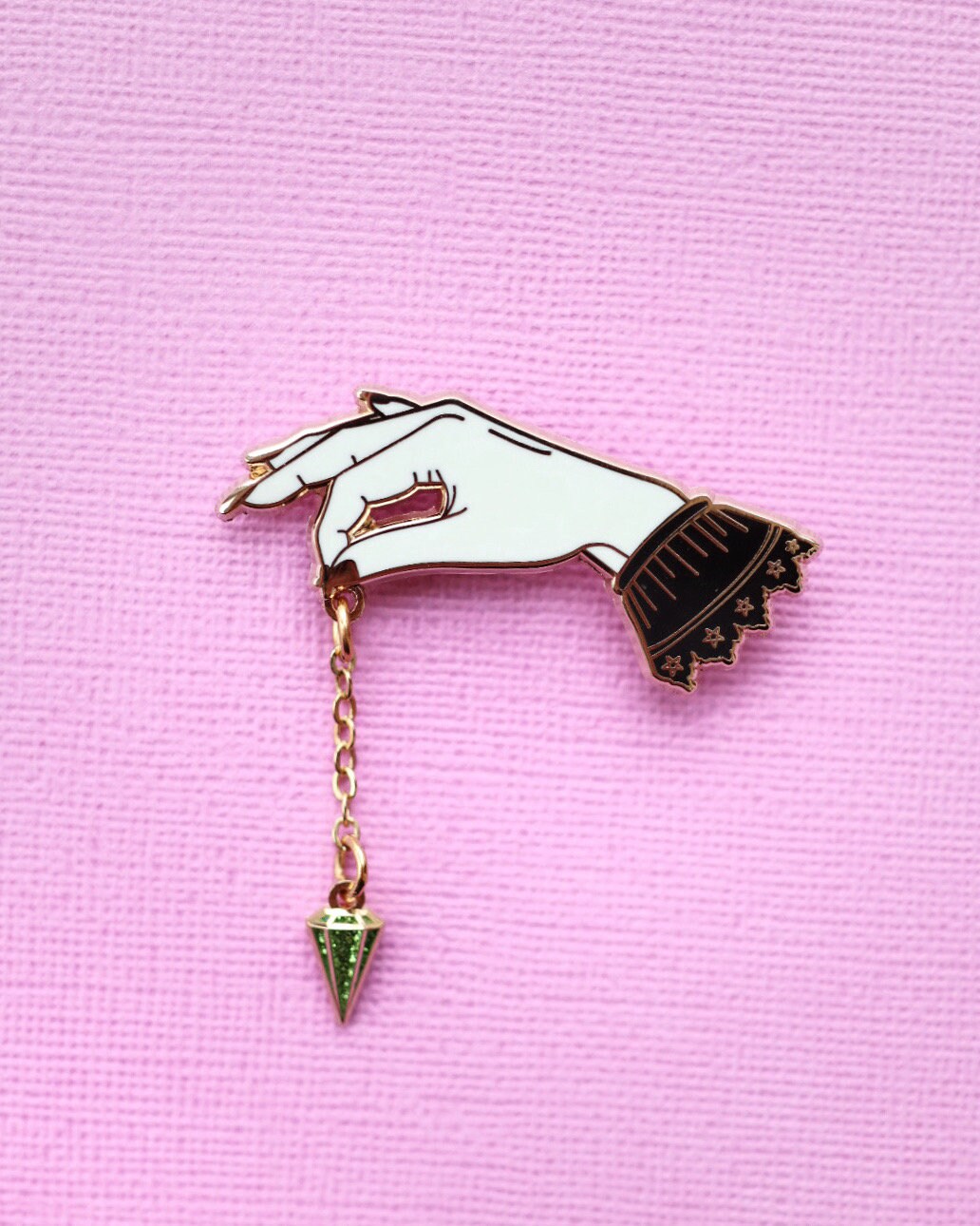 Pendulum Hand Divination Pin - Etsy