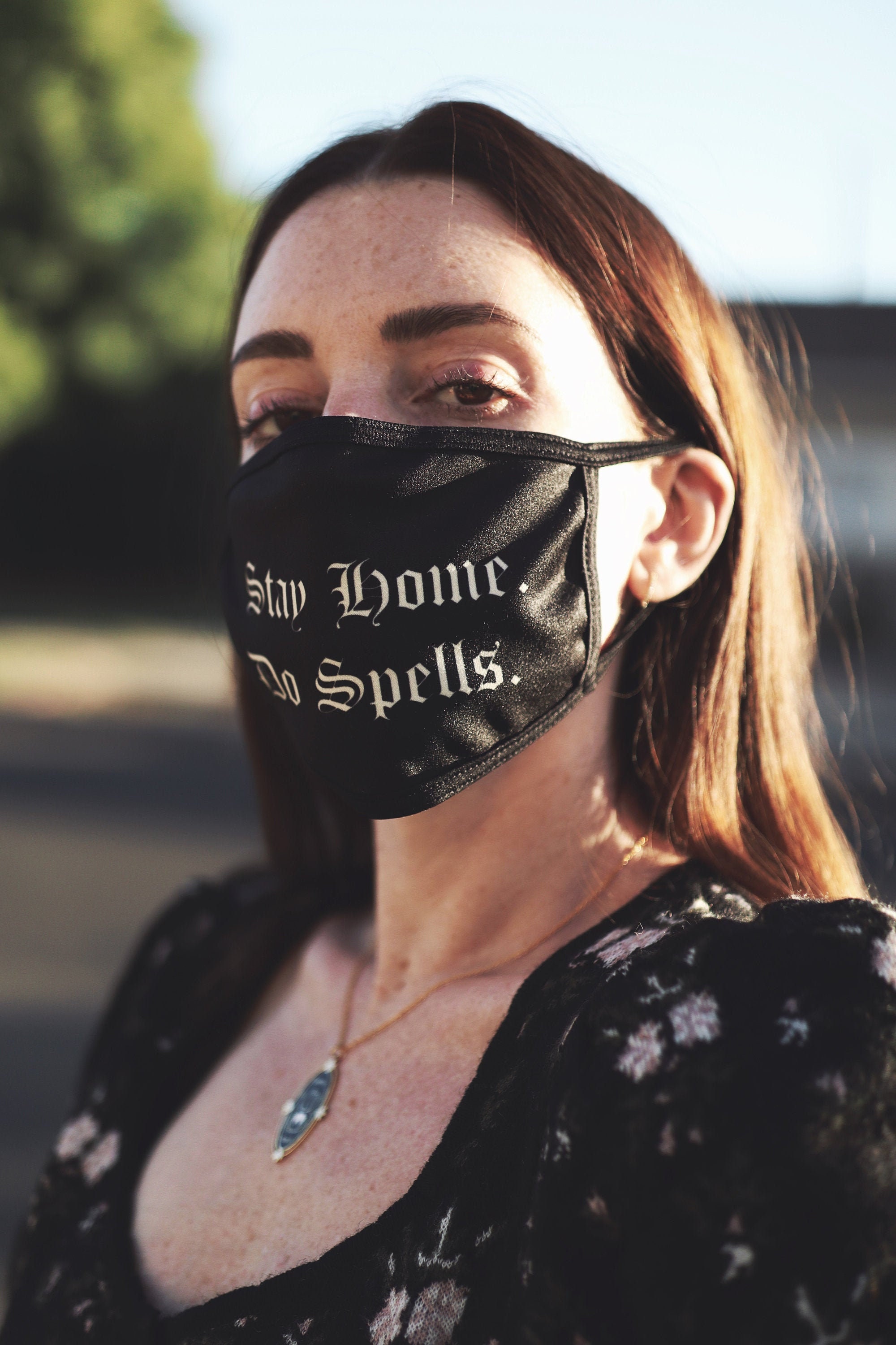 Stay Home Do Spells Face Mask | Etsy