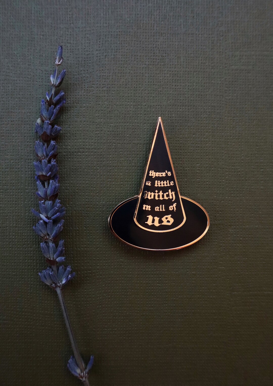 Little Witch Hat Pin - Etsy