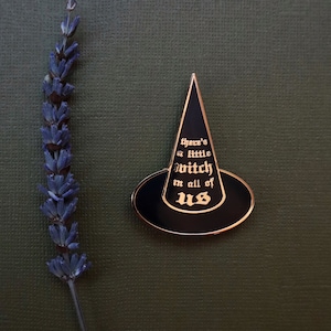 Little Witch Hat Pin - Etsy