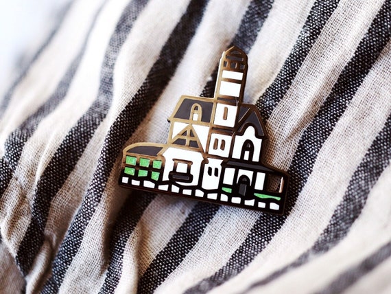 Practical Magic Victorian House Pin | Etsy