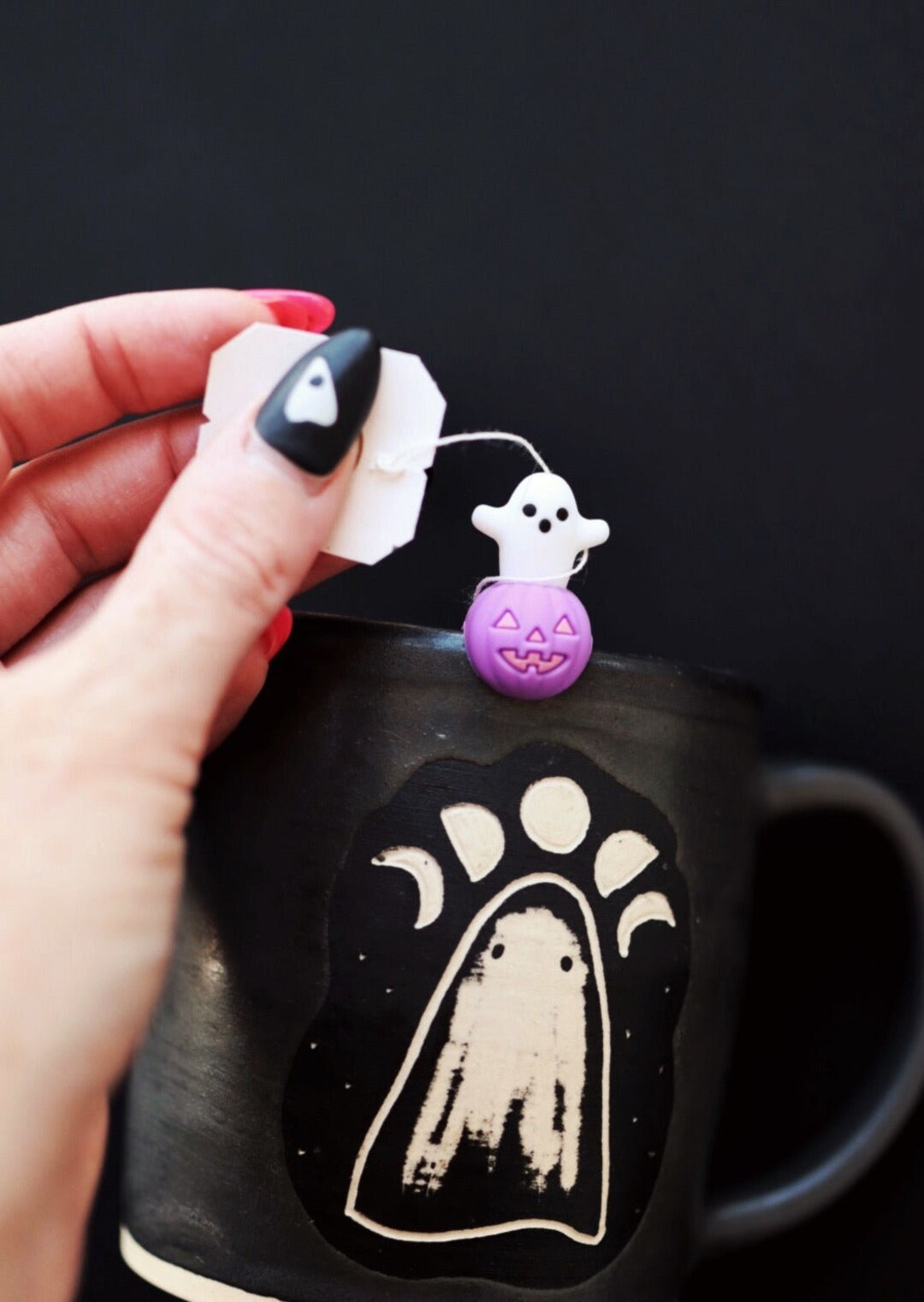 Ghost Tea Bag Holder - Etsy