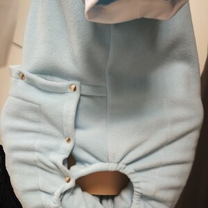 Front Fastening Cuddlz Fleece Waddle Onesie Adult Baby Bodysuit Romper ...