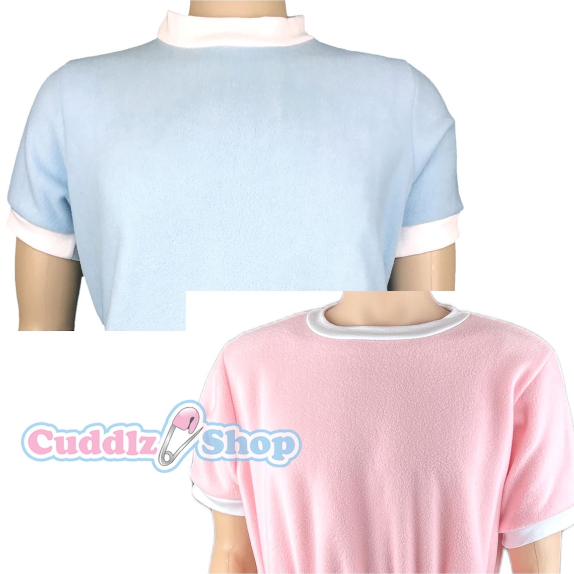 Cuddlz Fleece Footed All in One Pyjamas Sleeper - Adult Sized Bodysuit ...