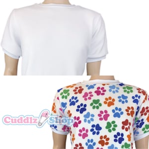 Front Fastening Cuddlz Fleece Waddle Onesie Adult Baby Padded Bodysuit ...