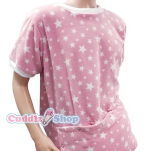 Front Fastening Cuddlz Fleece Waddle Onesie Adult Baby Padded Bodysuit ...