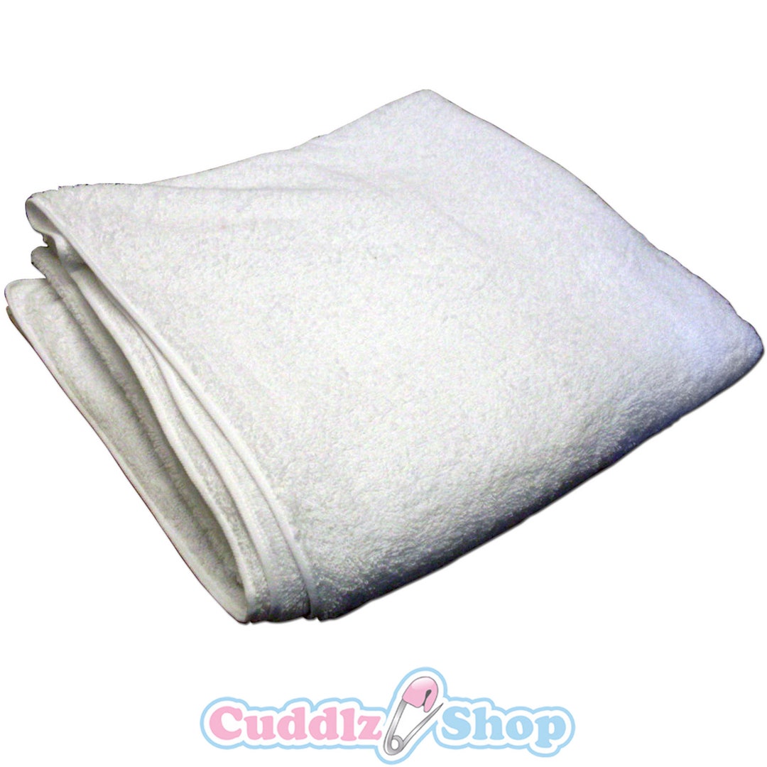Cuddlz Terry Towelling Adult Washable Nappy Diaper ABDL Cotton Towel ...