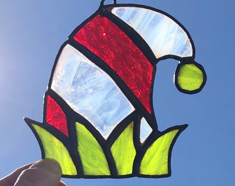 Stained Glass Elf - Etsy