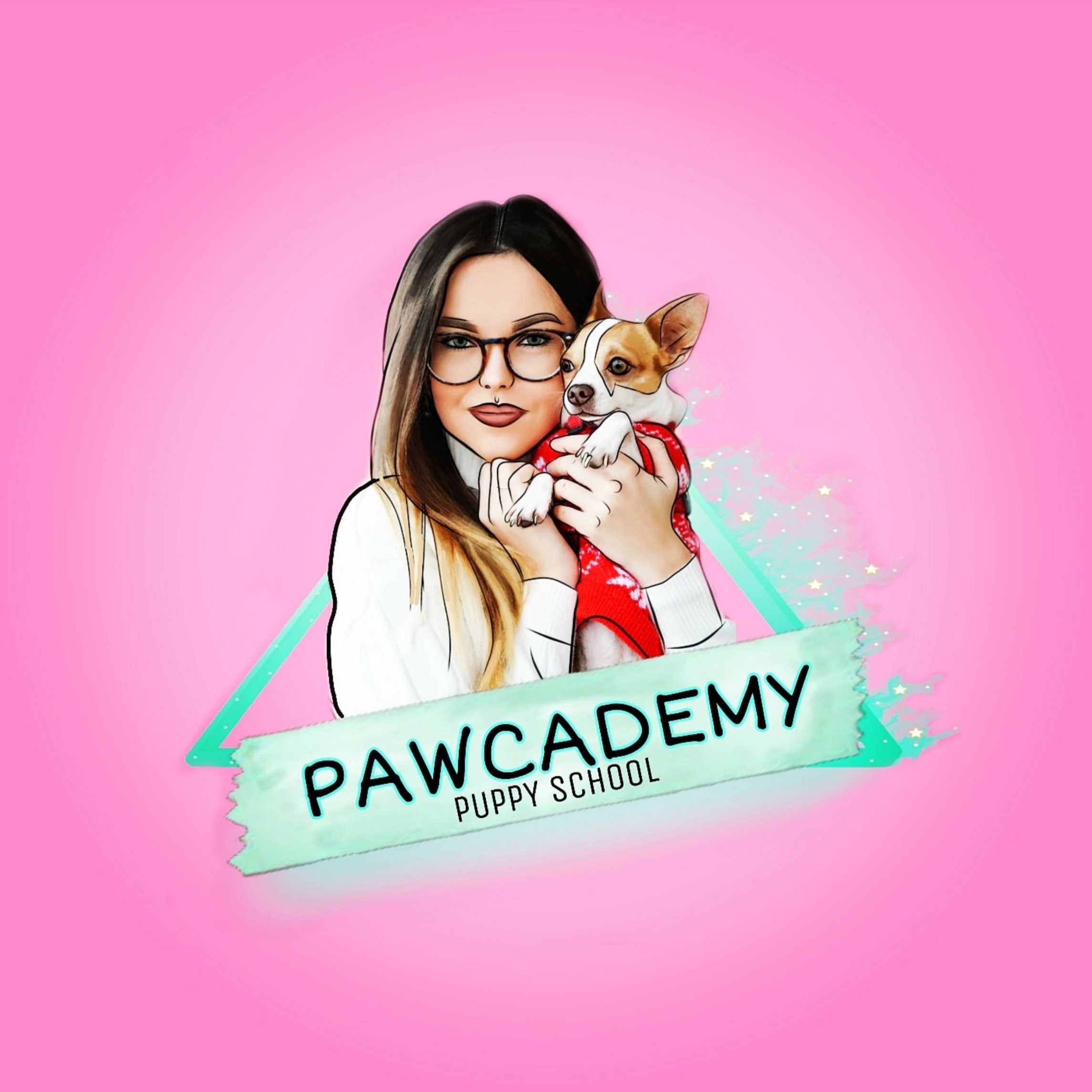 Dog Training School Logo