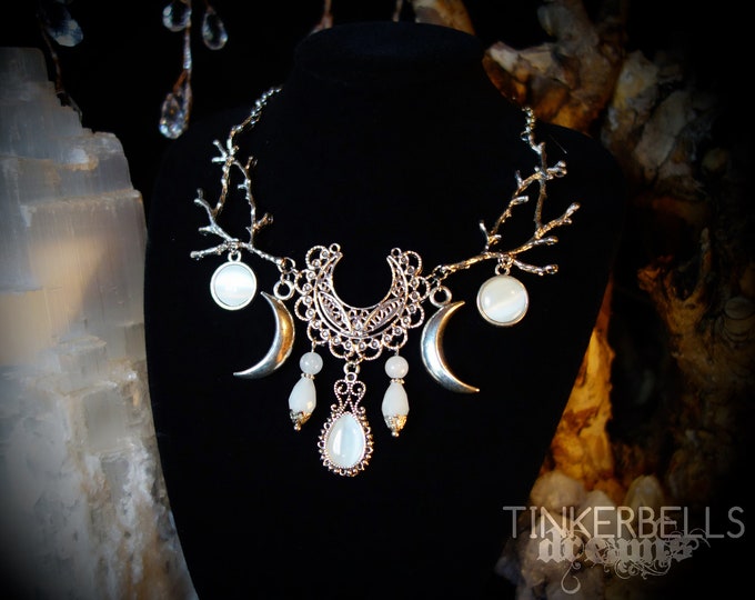 Necklace Wicca Wiccan Pagan Gothic Wiccanjewelry Antique - Etsy