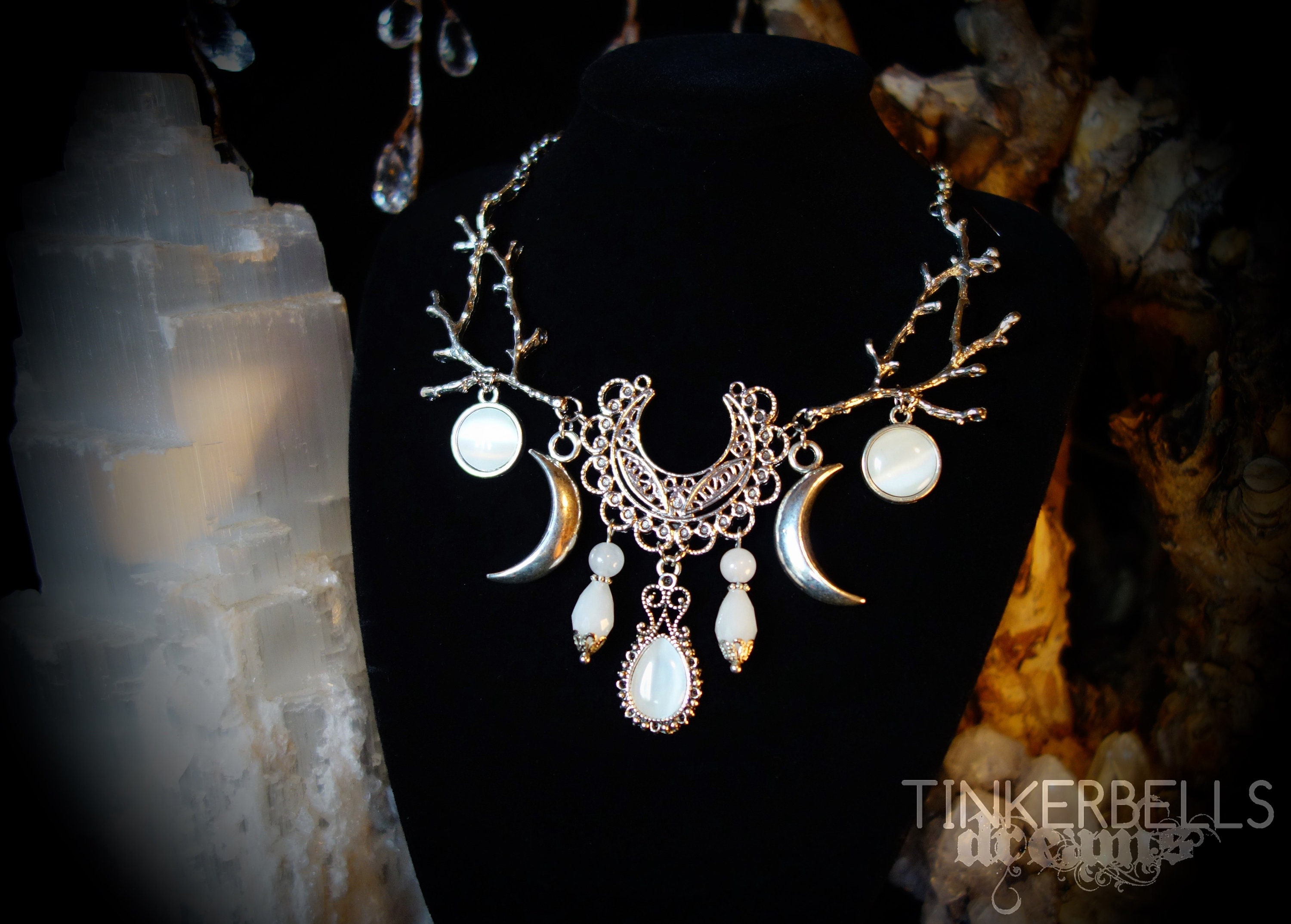 Necklace Wicca Wiccan Pagan Gothic Wiccanjewelry Antique - Etsy