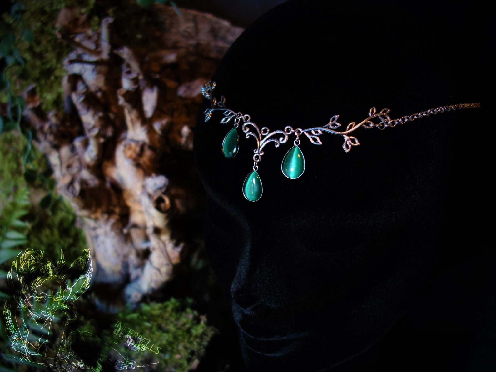 Fairy Wedding Elven Headpiece Forhead Jewelry Tiara Shooting - Etsy