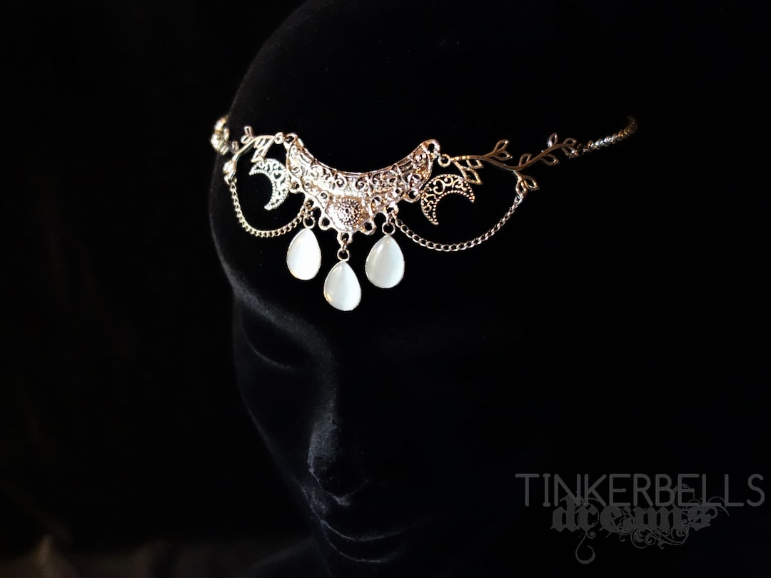 Fairy Wedding Headpiece Forhead Jewelry Tiara Shooting Festival ...