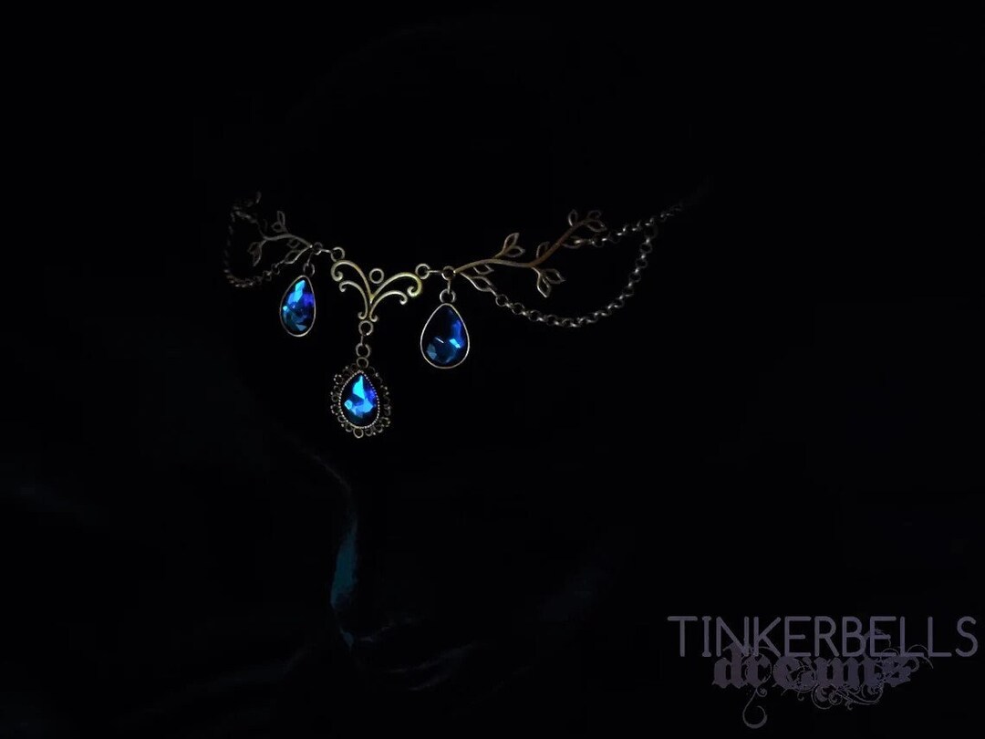 Fairy Wedding Elven Headpiece Forhead Jewelry Tiara Shooting - Etsy