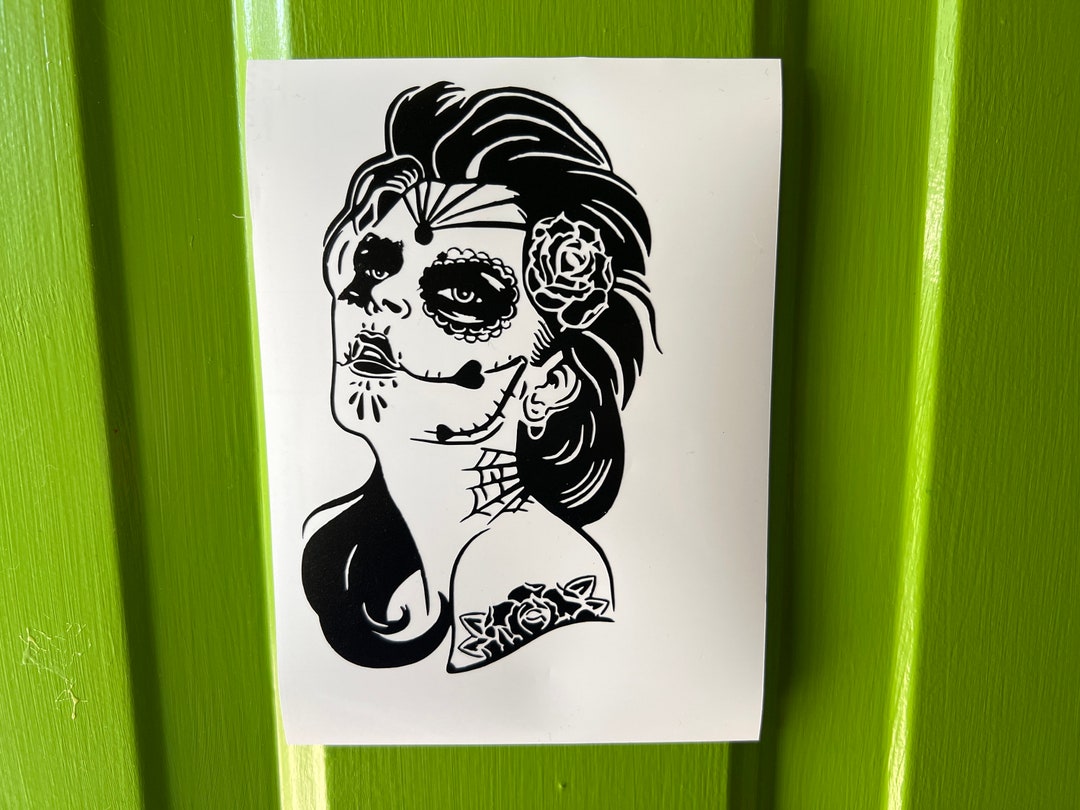 Cigar Decal Leather Rose Cigar Vinyl Decal Cigar Gift - Etsy