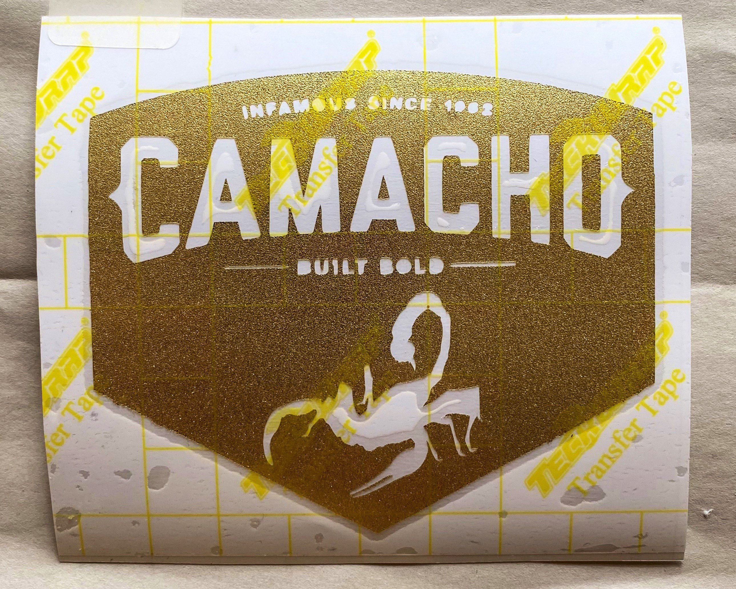 Camacho Cigar Vinyl Decal - Cigar Art Decals - Etsy