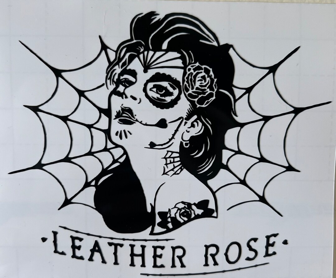Leather Rose Cigar Box Decal Deadwood Cigars Inspired Vinyl Decal - Etsy