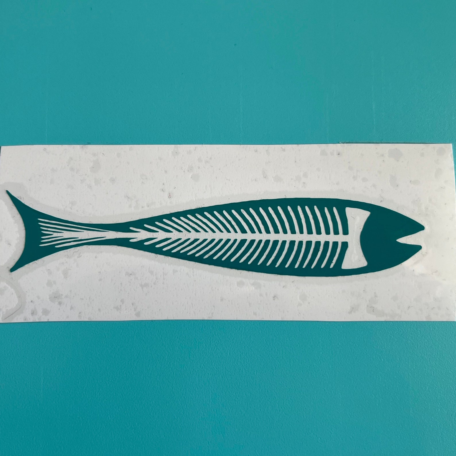 Pyrex FISH DISH Vinyl Decal - Etsy