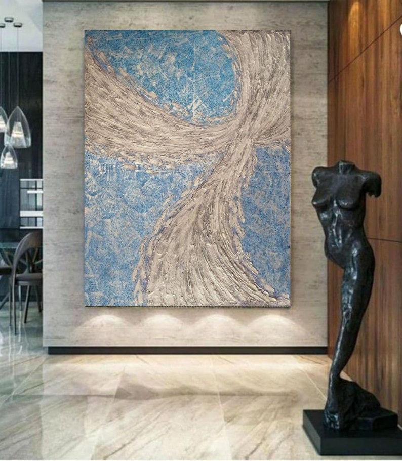 Large Painting Oversize Abstract Wall Art Extra Large Modern - Etsy