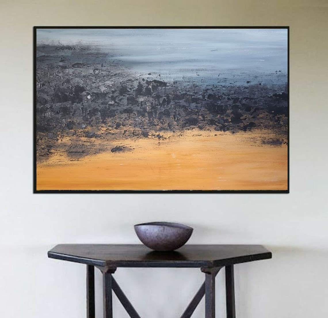 Large Painting Oversize Abstract Texture Wall Art Extra Large | Etsy