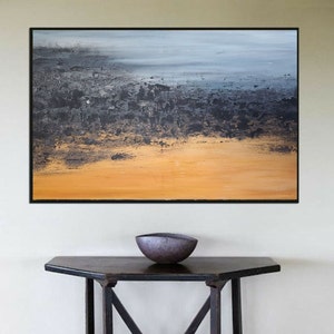 Large Painting Oversize Abstract Texture Wall Art Extra Large Modern ...