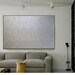 White Rich Texture Painting Oversize Wall Art Rich Texture - Etsy