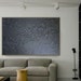 Black Rich Texture Painting Oversize Wall Art Rich Texture - Etsy