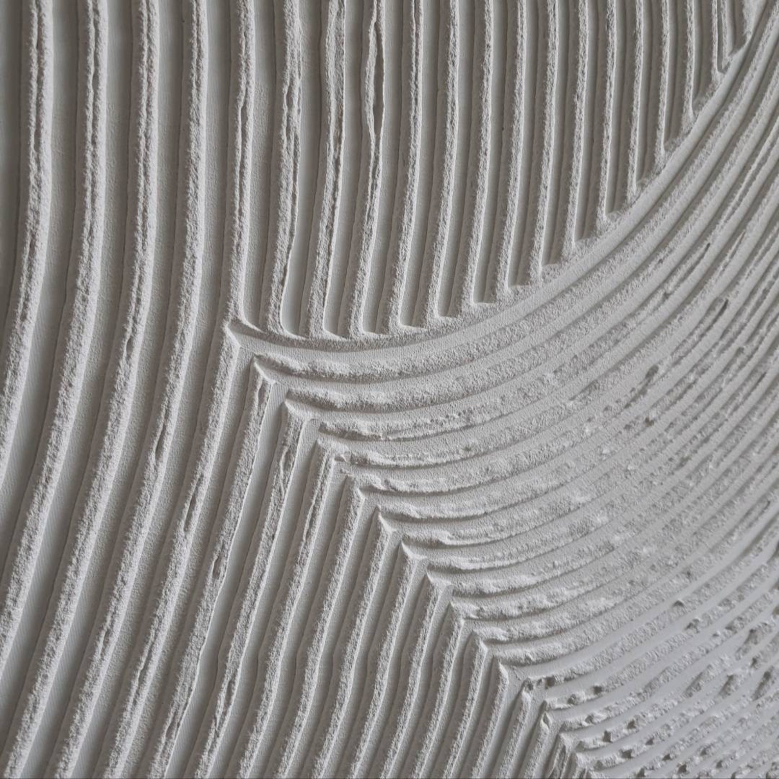 White Square 3D Texture Painting Oversize Wall Art Rich - Etsy