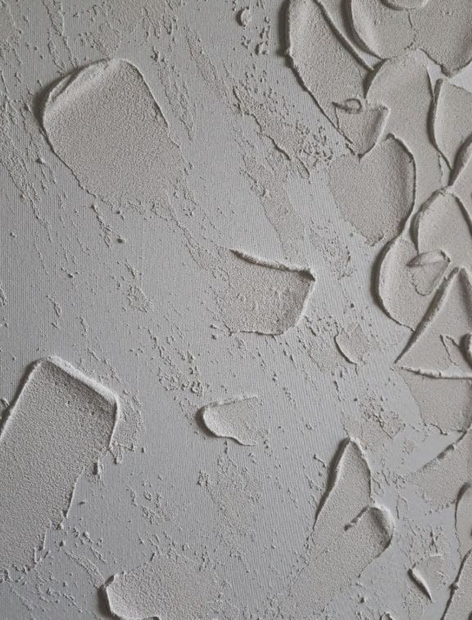 White Rich Texture Painting Oversize Wall Art Rich Texture - Etsy