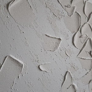 White Rich Texture Painting, Oversize Wall Art Rich Texture Monochrome ...