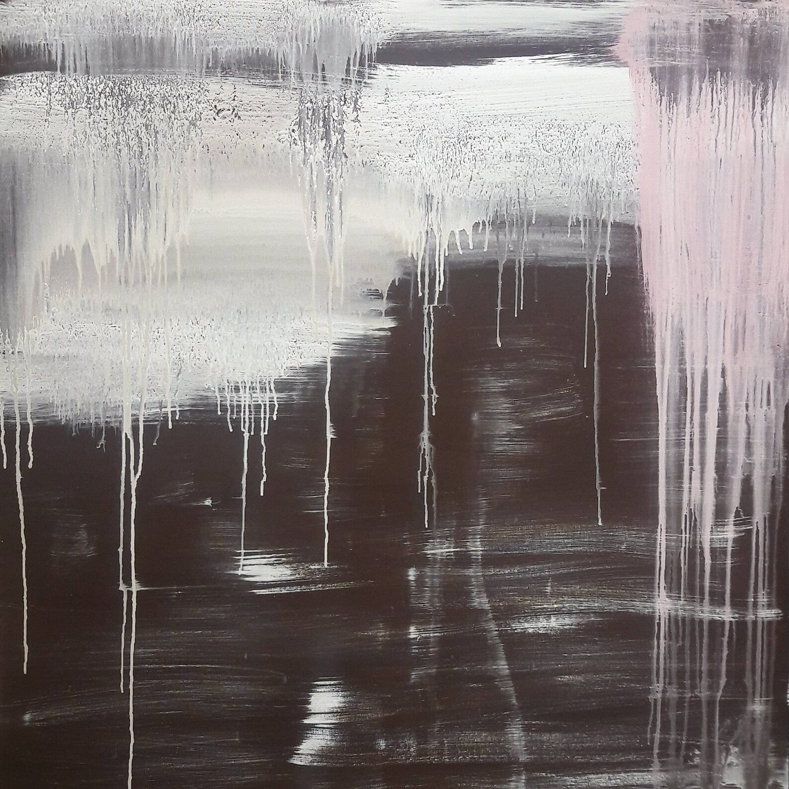 Large Painting Oversize Abstract Painting Loft Wall Art Extra | Etsy