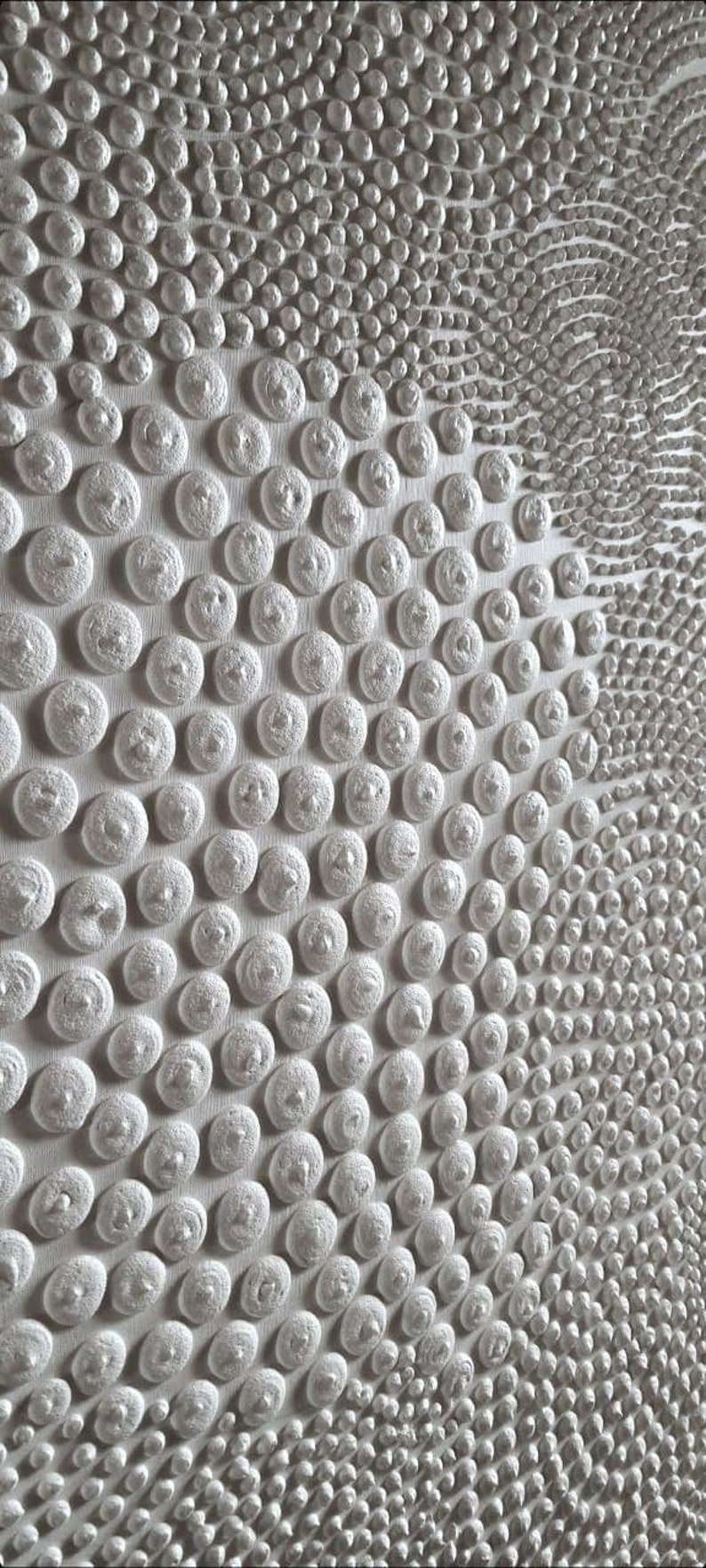 White Rich Texture Painting Oversize Wall Art Rich Texture - Etsy