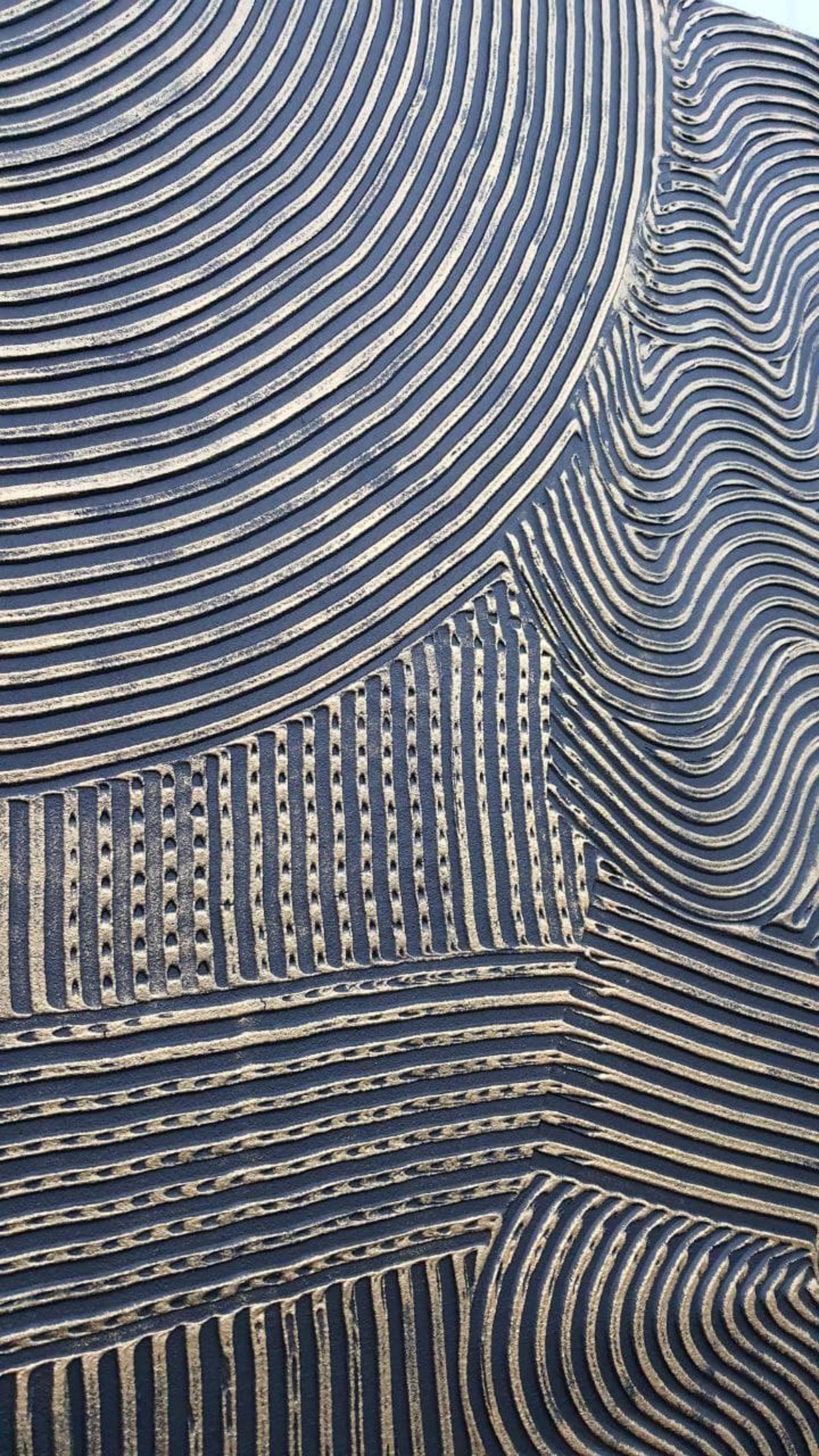 Large Painting Bronze&black Abstract Rich Metallic Texture - Etsy