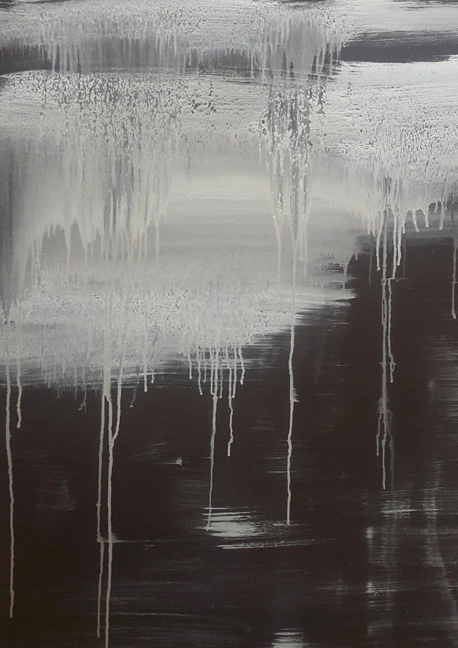 Large Painting White Oversize Abstract Extra Large Modern - Etsy