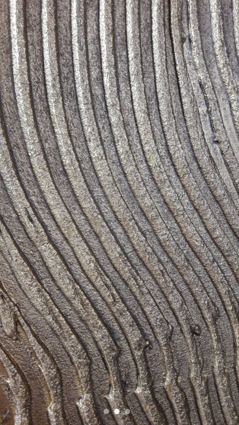 Large Bronze Painting Vintage Texture Oversize Metallic - Etsy